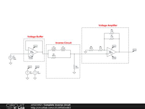 Complete Inverse Circuit CircuitLab