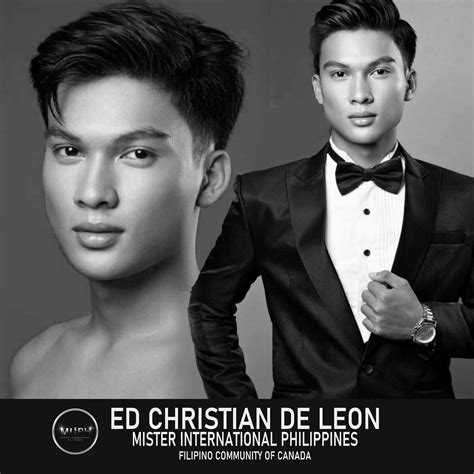 Ginger The Reveal Ed Christian De Leon To Represent The Filipino