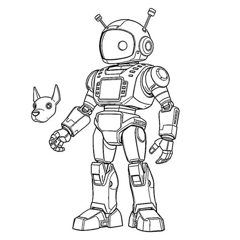 Best Astrobot Coloring Pages Free Printable Pdf