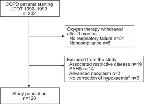 Chronic Obstructive Pulmonary Disease Copd Population Included In The