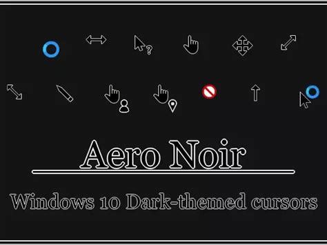Cursors Windows Aero Without A Tail On Windows Download On