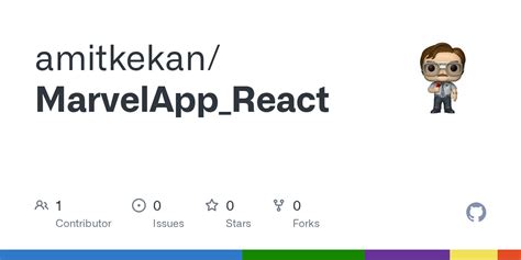 Github Amitkekanmarvelappreact