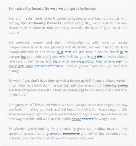 Proofreading Samples Proofreadexpert Com Example Work Proofreading