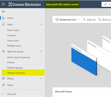 Dynamics 365 Business Central How To Add A Shared Mailbox In The Microsoft 365 Admin Centre