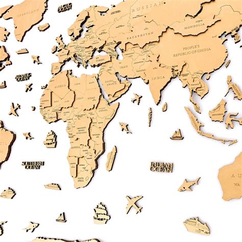 Large Wall Map The Loft Style Wooden World Map For Wall Decor Anniversary Unique World Map