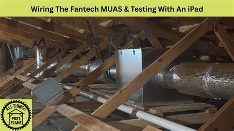 Fantech Makeup Air System Wiring And Testing Tutorial Youtube