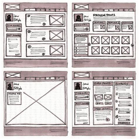 Wireframing And Grid Art 87 User Interface Design