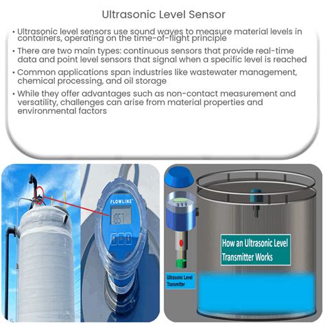 Ultrasonic Level Sensor How It Works Application And Advantages