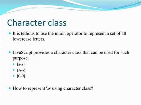 Ppt Lecture 12 Regular Expression In Javascript Powerpoint Presentation Id2345392