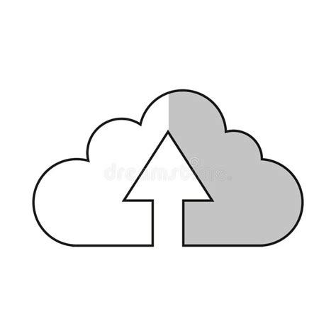 Isolated Cloud Computing Design Stock Vector Illustration Of Concept Communication 83111569