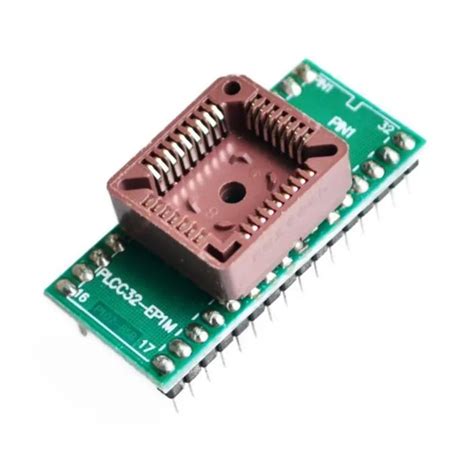 Plcc Plcc To Dip Programmer Ic Adapter Socket Integrated Circuits AliExpress