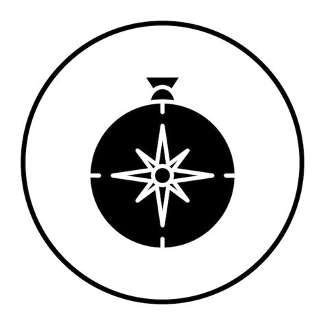 Premium Vector Compass Vector Illustration