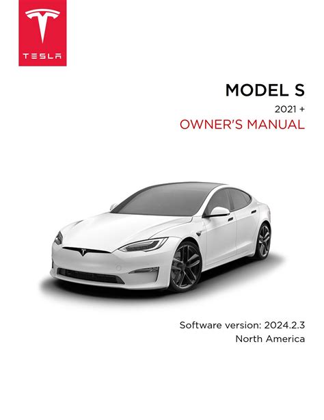 2024 Tesla Model S Owners Manual Diy And Guides