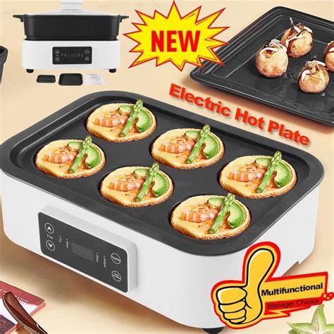 Multifunctional Food Processing Heating Supplies Compact Hot Plate Kit