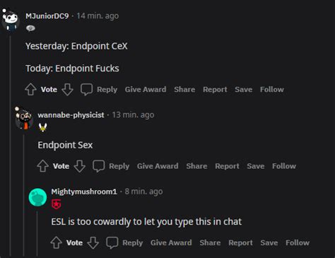 Endpoint Cex Esl Pro League 🔫 On Twitter Endpoint Sex Is My