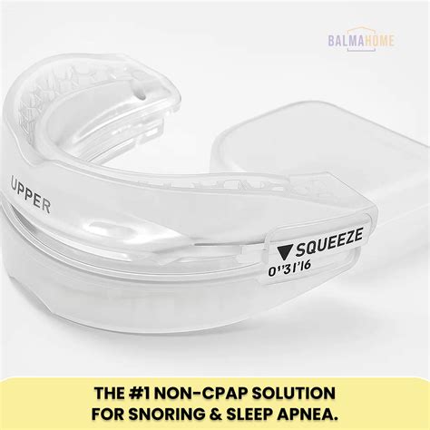Sleep Apnea Oral Appliance Affordable Cpap Alternative For Snoring