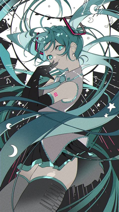 Artist Rookive 12 • Artstation • Illustration • Vocaloid • Hatsune