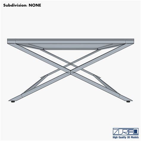 Oxo Coffee Table 3d Model 5 Max Fbx Obj Free3d