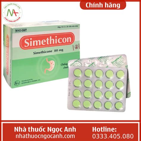 Thuốc Simethicon Khapharco Có Tác Dụng Gì Giá Bao Nhiêu Mua ở đâu