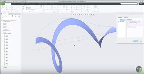 How To Project A Datum Point Onto A Planar Surface In Creo Parametric Punditas