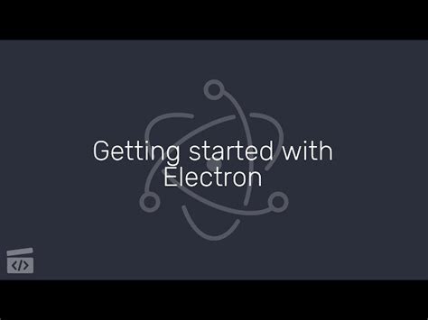 Free Video Getting Started With Electron From Codetime Class Central