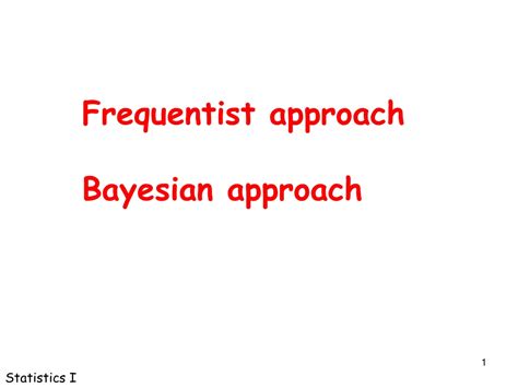 Ppt Statistical Methods In Particle Physics And Cosmology A Frequentist Vs Bayesian Approach