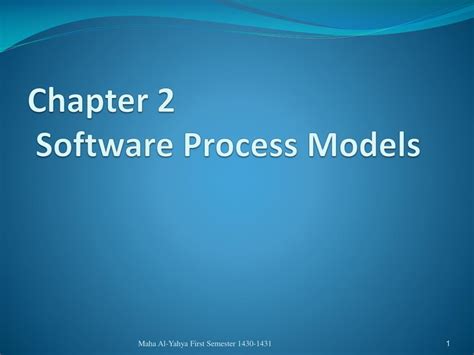 PPT Chapter 2 Software Process Models PowerPoint Presentation Free Download ID 6007432