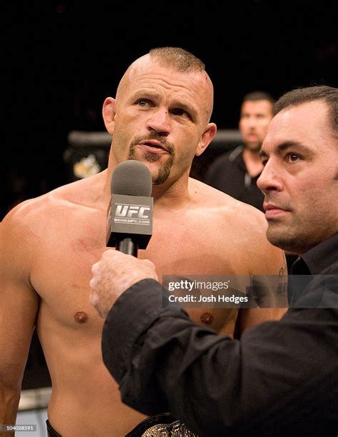Light Heavyweight Champion Chuck Liddell Is Interviewed By Joe Rogan