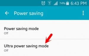 Enable Ultra Power Saving Mode On Android Devices Wikigain