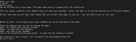github shcherbana my game 6th task lab 4