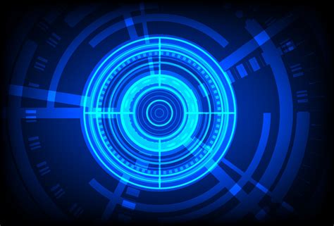 Abstract Technology Background Hi Tech Communication Concept Innovation Background Vector