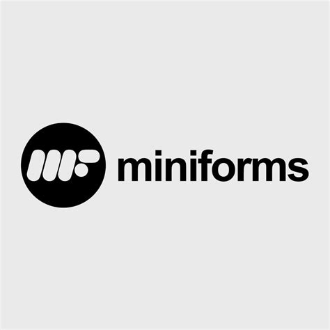 Miniforms Showcase Dezeen Events Guide