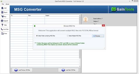 Free Msg Viewer Tool To Open Read And Access Msg Messages Gaintools
