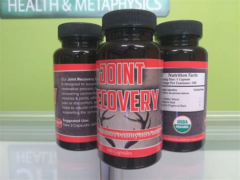 Joint Recovery Formula Shalom Health Services