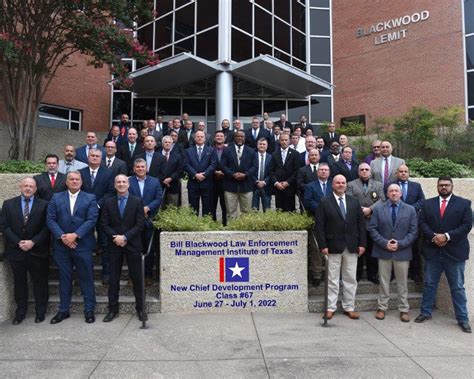 Congratulations To The 67th Class Of The New Chief Lemit Bill