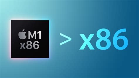 apple silicon m1 emulating x86 is still faster than every other mac in
