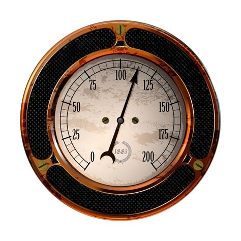 Measuring Device Vector Stock Vector Illustration Of Copper 81342394