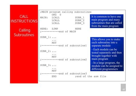3 Jump Loop And Call Instructions Pdf