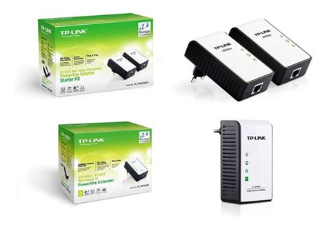 Kit Extensor De Internet Tp Link Adaptador Powerline Frete Gr Tis