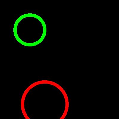 Python How To Fill A Circle Contour At The Edge Of An Image Stack Overflow