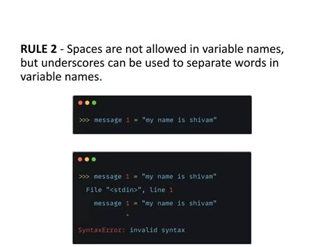 part 1 python tutorial variables and data types in python pptx