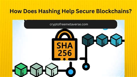 Shubhangi Sabnis On Linkedin How Does Hashing Help Secure Blockchains