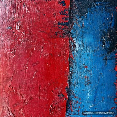 Ai创作图红蓝肌理 漆红木制蓝 红蓝纹理 红蓝对比图片 红蓝编织袋纹理 红蓝对抗 当代油画肌理 红蓝撞色背景 红蓝背景素材 油画肌理大图 斑驳油漆板 刮痕壁画肌理 双色墙 高清涂料墙面背景 红