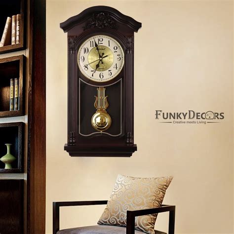 Antique Wall Clock With Pendulum Lovely Home Essentials Silent