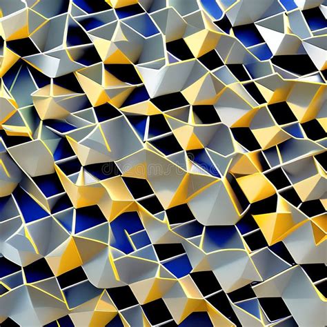 Polyhedral Patterns An Image Of A Geometric Pattern Created With