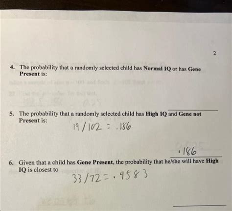 Solved Use The Following Information To Answer Questions 4 5