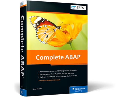 The Complete Guide To Abap Development Book And E Book By Sap Press