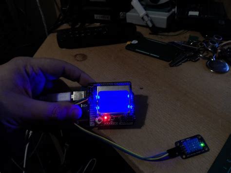 lcd4884 shield electronics projects
