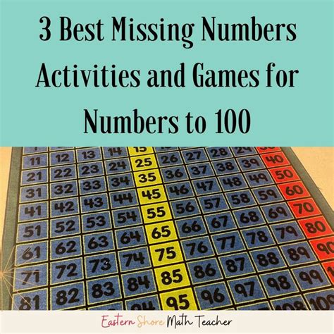 3 Best Missing Numbers Activities And Games For Numbers To 100