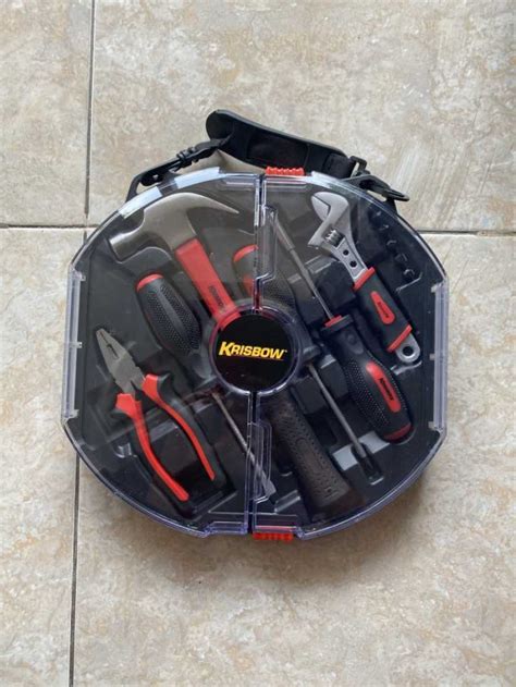 Promo Krisbow Set Perkakas Mekanik Ringan 11 Pcs Hand Tool Kit Set